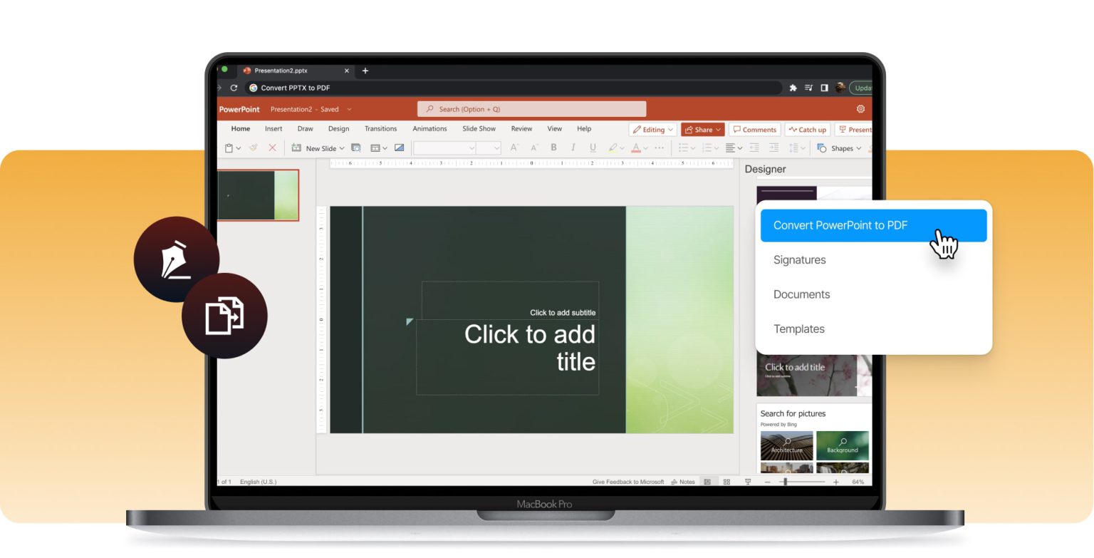 Convert PowerPoint To PDF (Presentation To PDF) - SignHouse